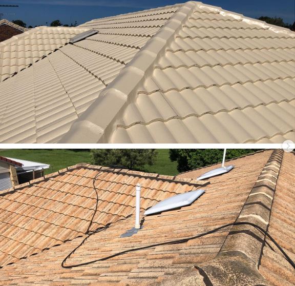 Light Coloured Roof - Globalcote Coatings